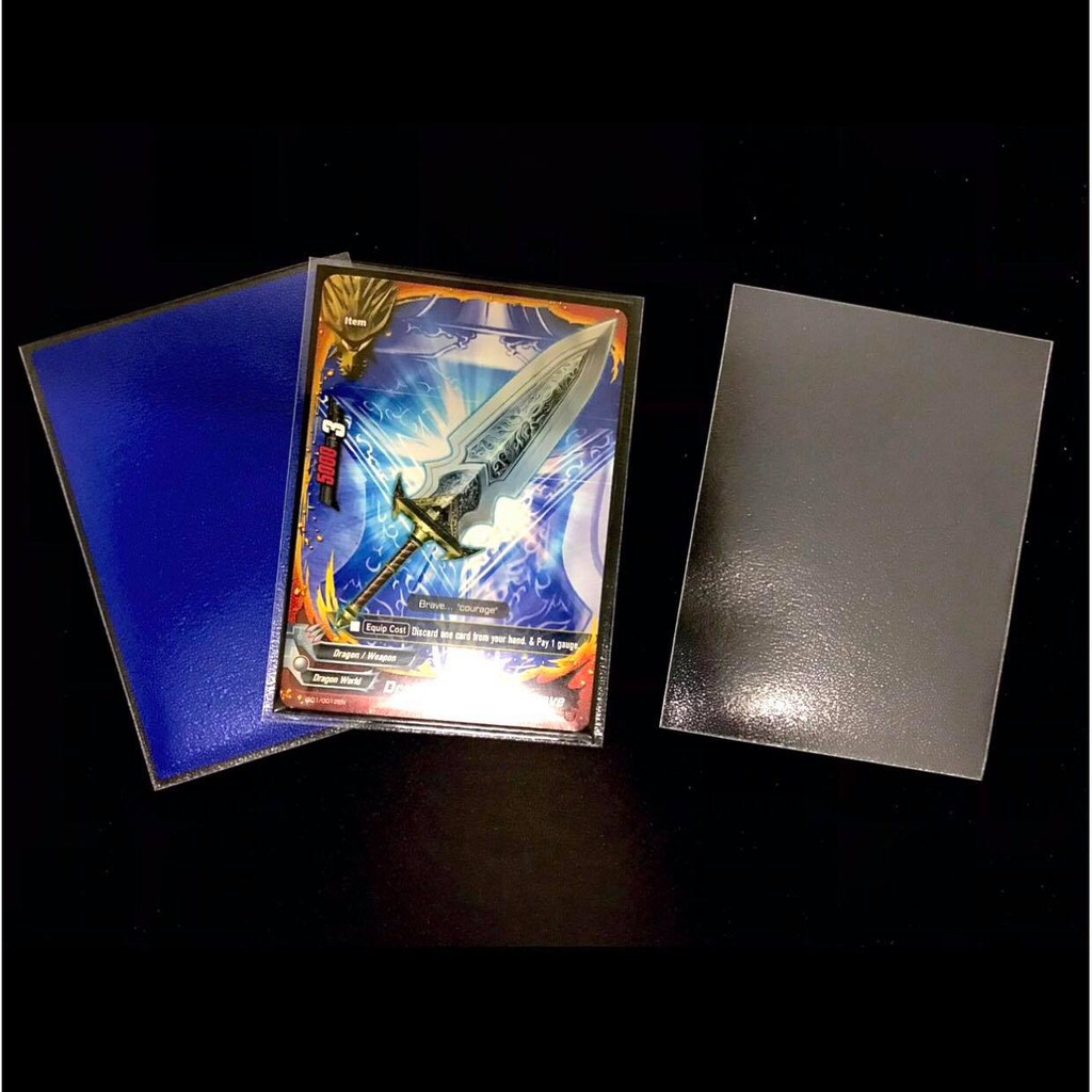 TCG Third Layer Matte sleeves Crystal Clear for MTG/Pokemon/Digimon ...