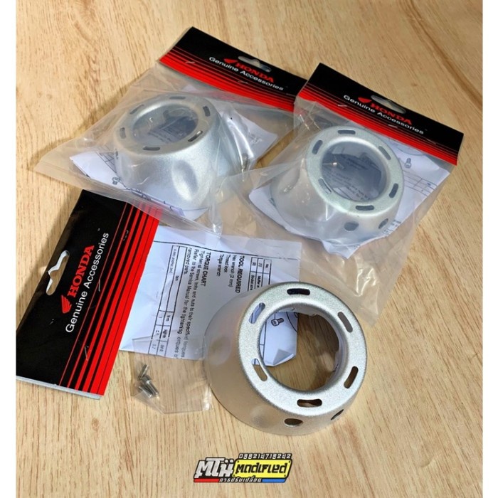 End Muffler end cup Exhaust Muzzle vario 125 150pcx ORIGINAL MADE IN Pm ...