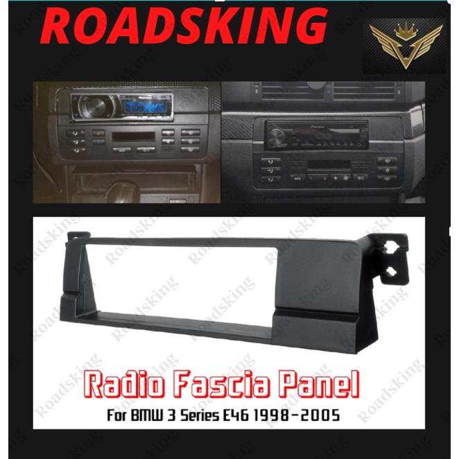 CAR AUDIO PLAYER CASING 2DIN 7 INCH BMW E46 3 SERIES | Shopee Philippines