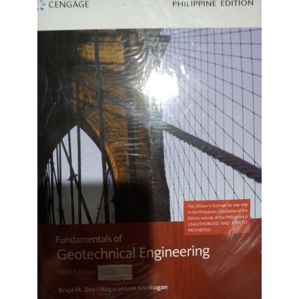 Fundamentals of Geotechnical Engineering | Shopee Philippines
