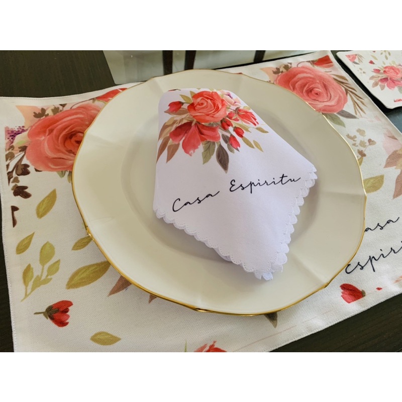 PERSONALIZED Table Napkin | Shopee Philippines