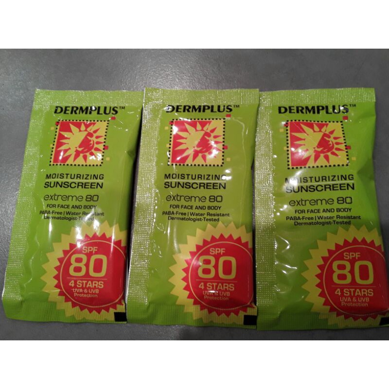 DERM PLUS SPF80 Moisturizing | Shopee Philippines