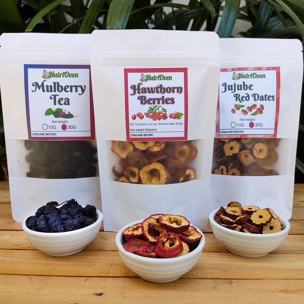 HAWTHORN BERRY │ MULBERRY │ JUJUBE RED DATES Fruit Tea Tisane | Shopee ...