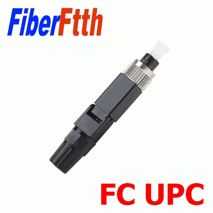 10pcs 50pcs Pre-embedded Fiber Optic FC Quick Cold Connector for FTTH Fiber Optic Drop Cable ...