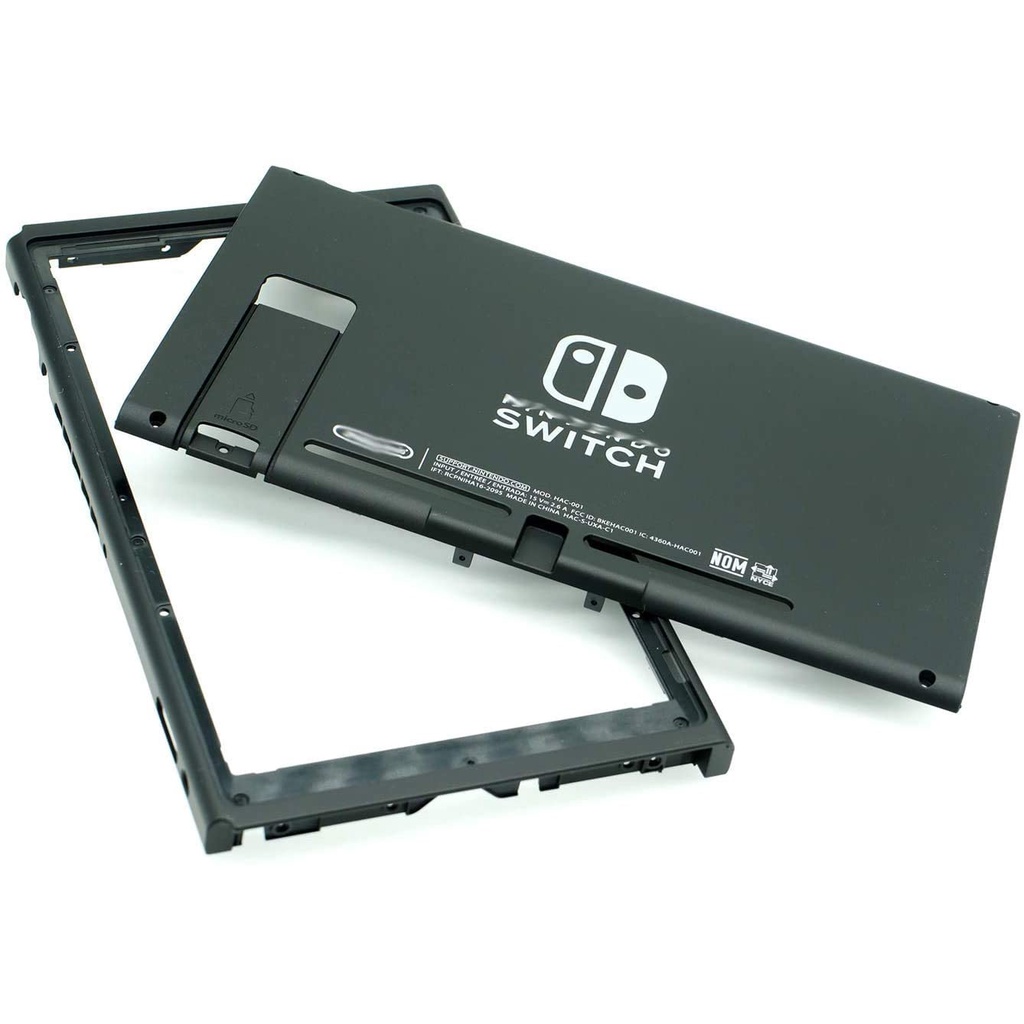 for Nintendo Switch Console Back Rear Bottom Faceplate Housing Cover ...