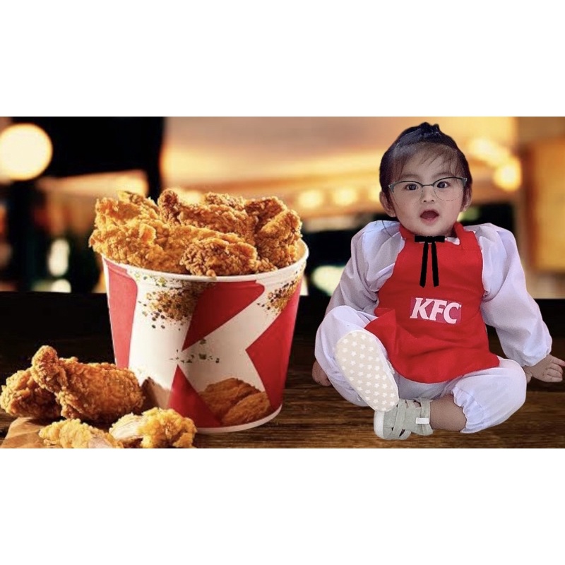 KFC Costume for baby Photography | Shopee Philippines