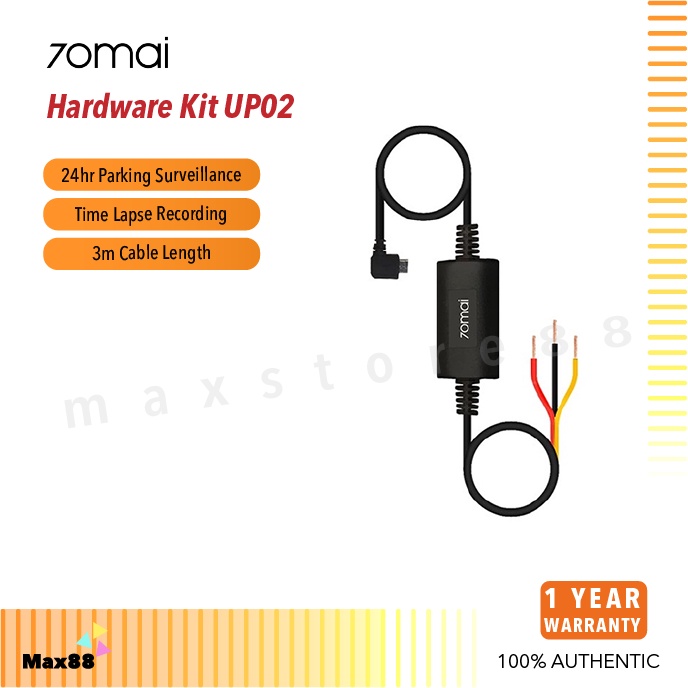 70mai Hardware Kit Hard Wire Fuse Kit UP02 for Various 70mai Dash Cam ...