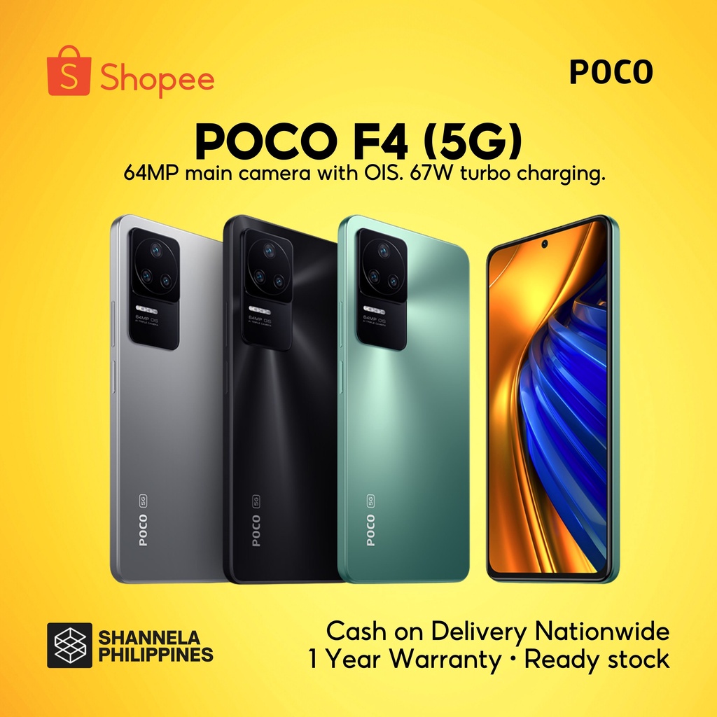 POCO F4 Global Version 6+128GB【In 1-year Warranty】 | Shopee Philippines