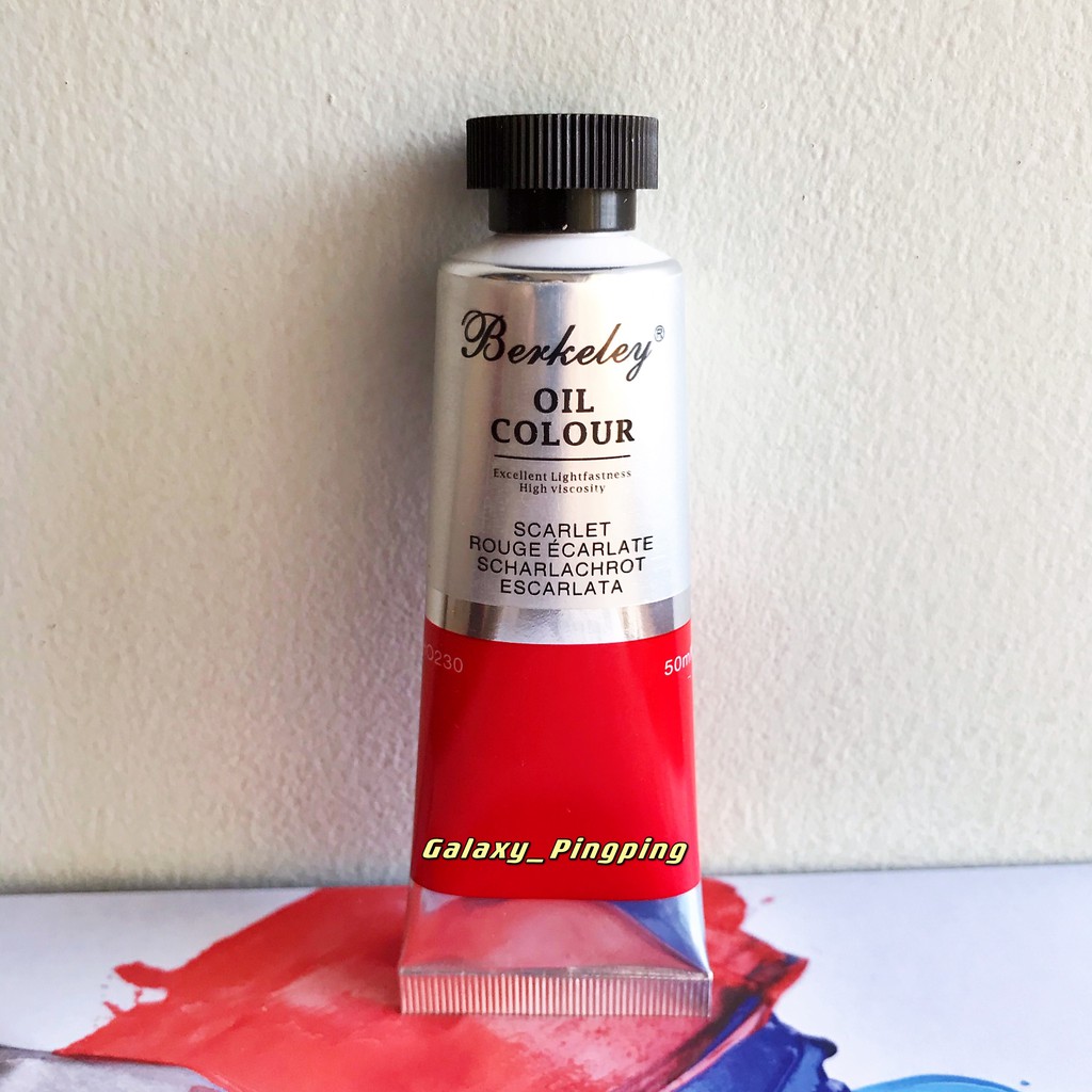 Berkeley Oil Paint / Oil Colour (50ml) | Shopee Philippines