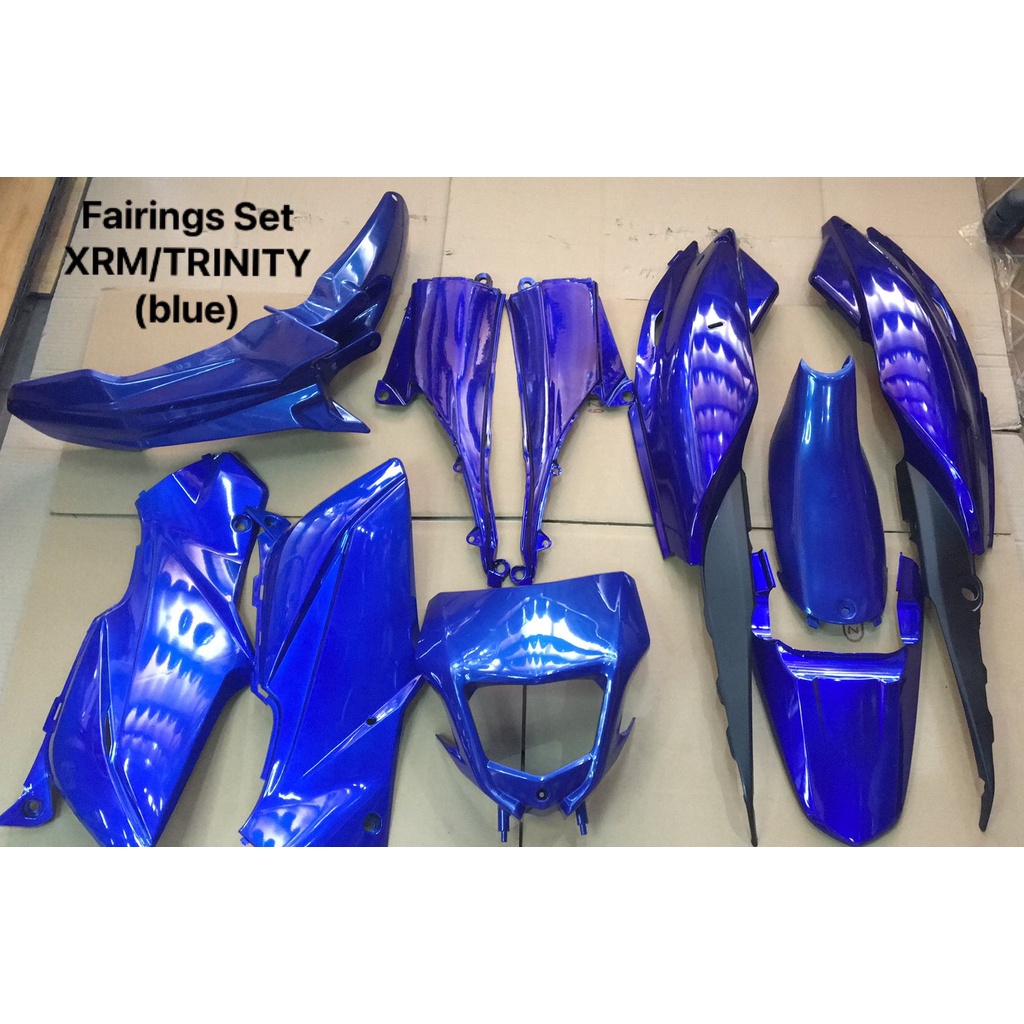Fairings Set Cover Xrm/Trinity -7 in 1 ( Black / Red / Blue / White ...