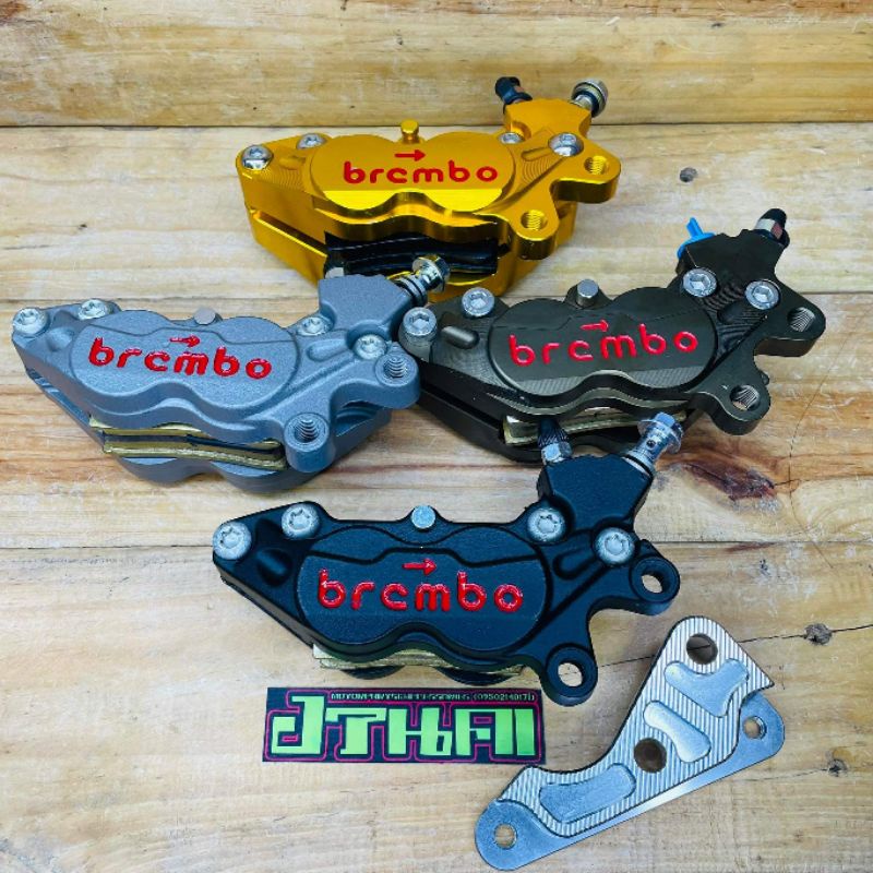 Caliper 4pot w/ Bracket - Wave | Shopee Philippines