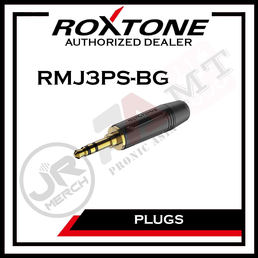 Roxtone (RMJ3PS-BG) Baby Plug Male Jack Stereo TRS 3.5MM Audio ...