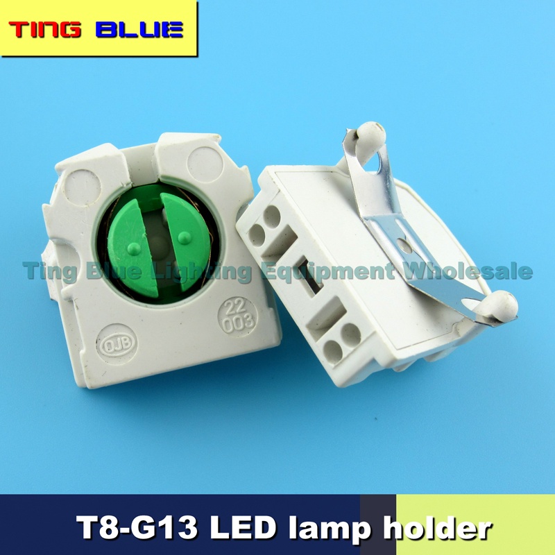((20-50pcs) T8 LED Lamp Holder Fluorescent Lamp Fluorescent Lamp Holder ...