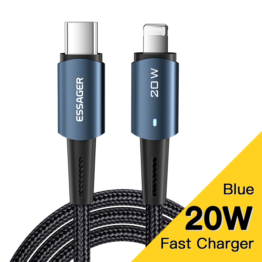 Essager 20W/27W PD USB C to L data cable Type c to L data cable ...