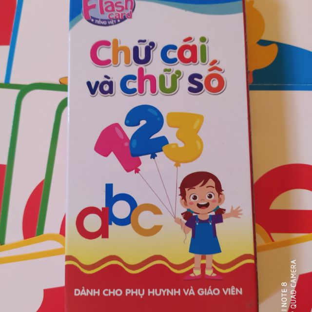 Alphabet and numbers cards (Flash carh Vietnamese) | Shopee Philippines
