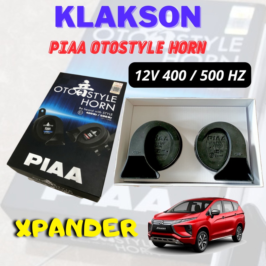 KLAKSON PIAA OTOSTYLE HORN 12V 400 / 500 HZ XPANDER 2022 | Shopee Philippines