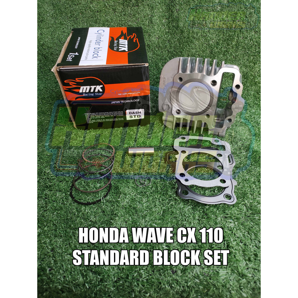 HONDA WAVE CX 110 STANDARD BLOCK SET | Shopee Philippines