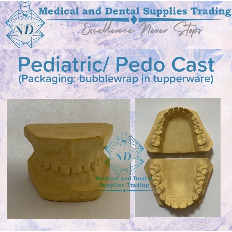Pediatric/ Pedo Cast (packaging: bubblewrap in tupperware) | Shopee ...
