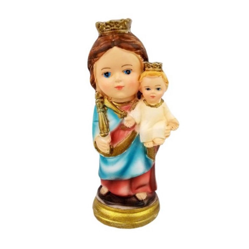 RATU Statue of Our Lady, Eternal Helper, Queen of Peace, Carrying a ...