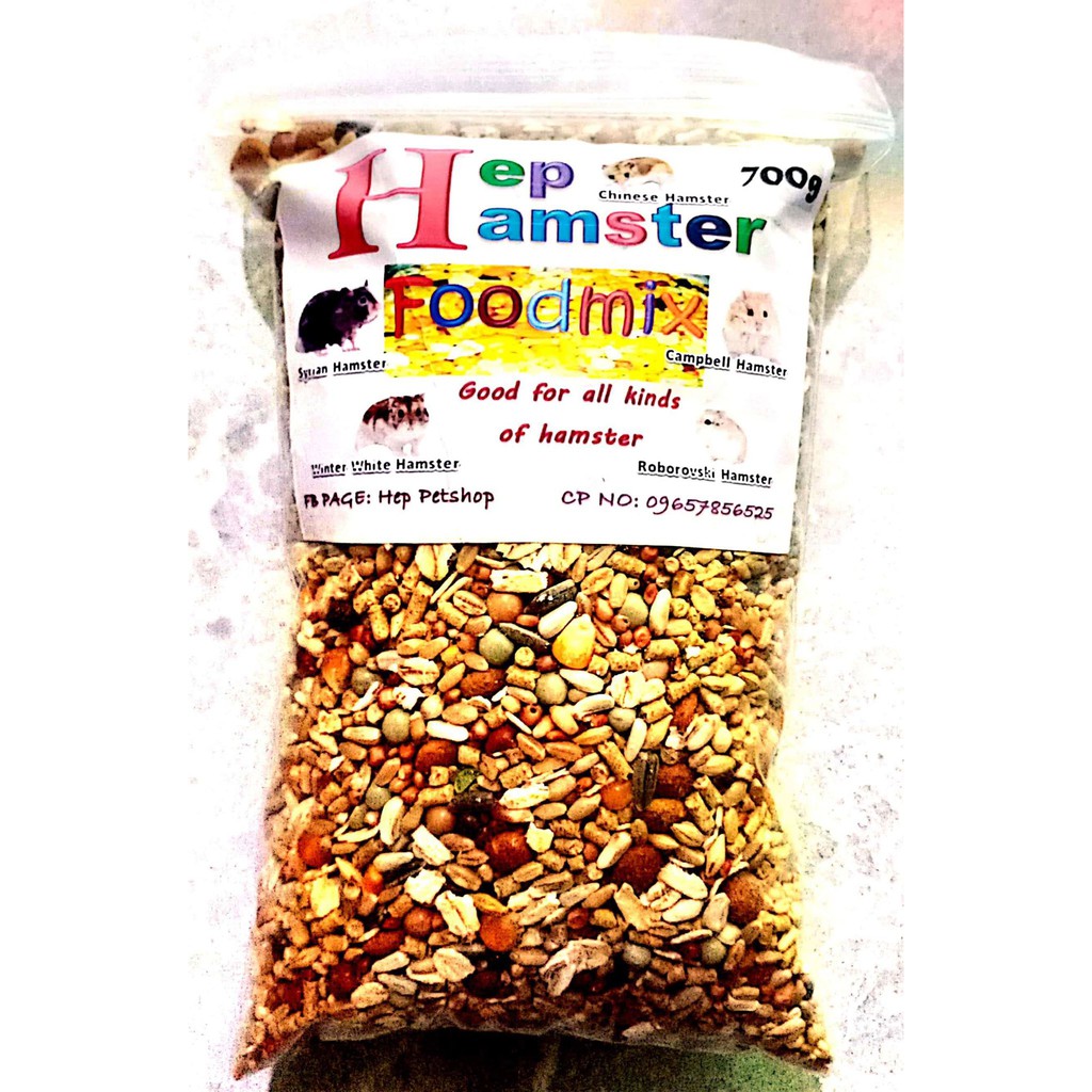 Hep hamster food mix with treats / Hamster Foodmix / Hamster Food 350g ...