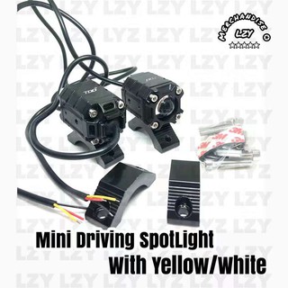 TDD Original 20W Single Lamp V2 Mini Driving Light MDL Dual Color Led ...
