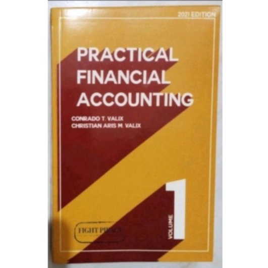 PRACTICAL FINANCIAL ACCOUNTING vol.1 2021ed. by valix | Shopee Philippines