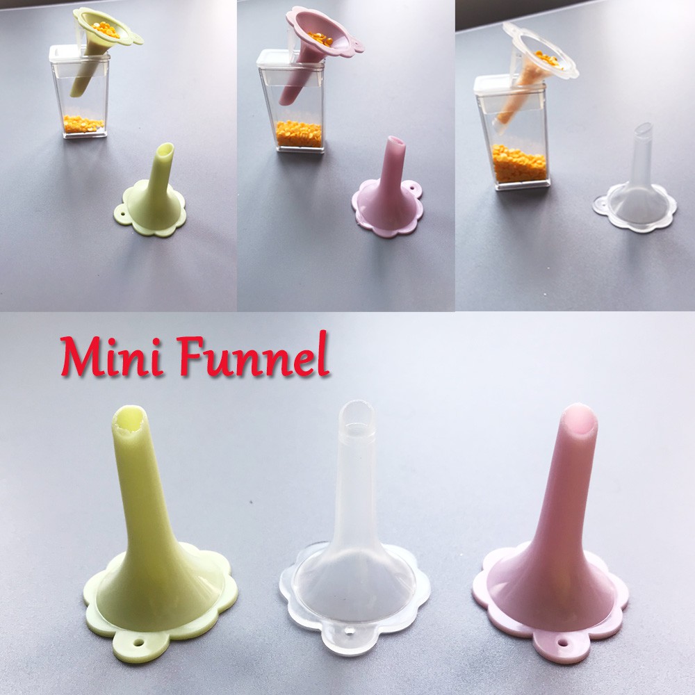 2pcs Mini Funnel for Diamond Painting Storage Box Easy to Pour your ...