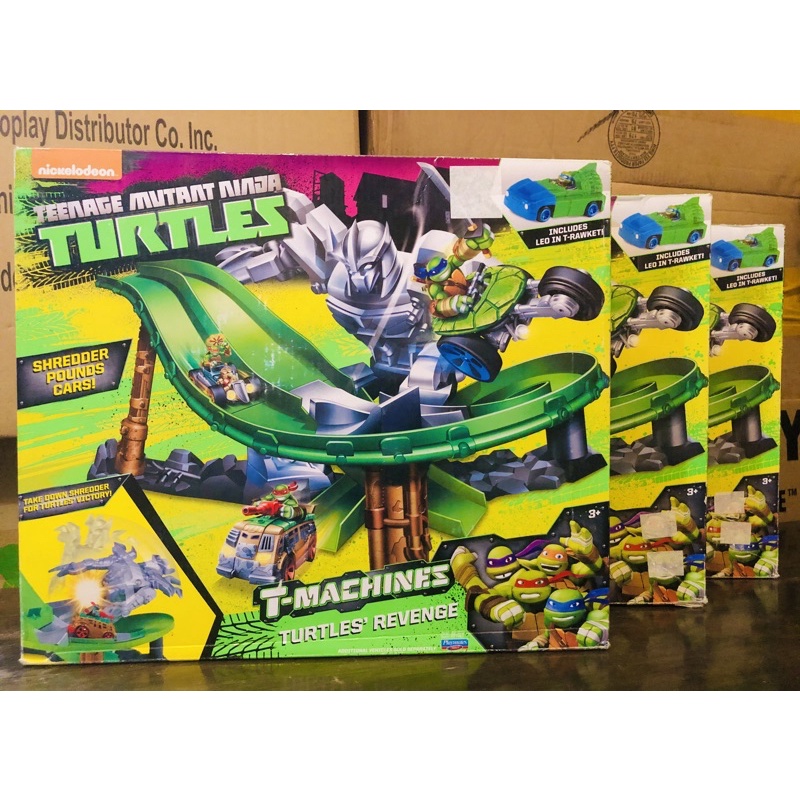 Teenage Mutant Ninja Turtles T-Machines Turtle's Revenge Playset ...