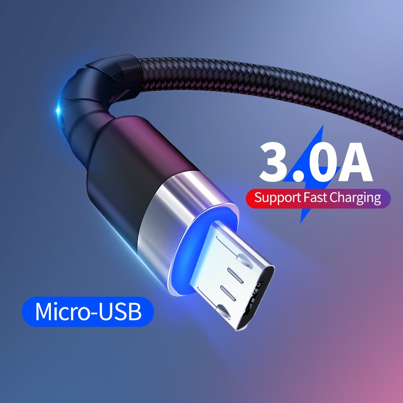 【Android Fast Charger&1.2M/2M Micro Cable】USB Micro android cable Led ...