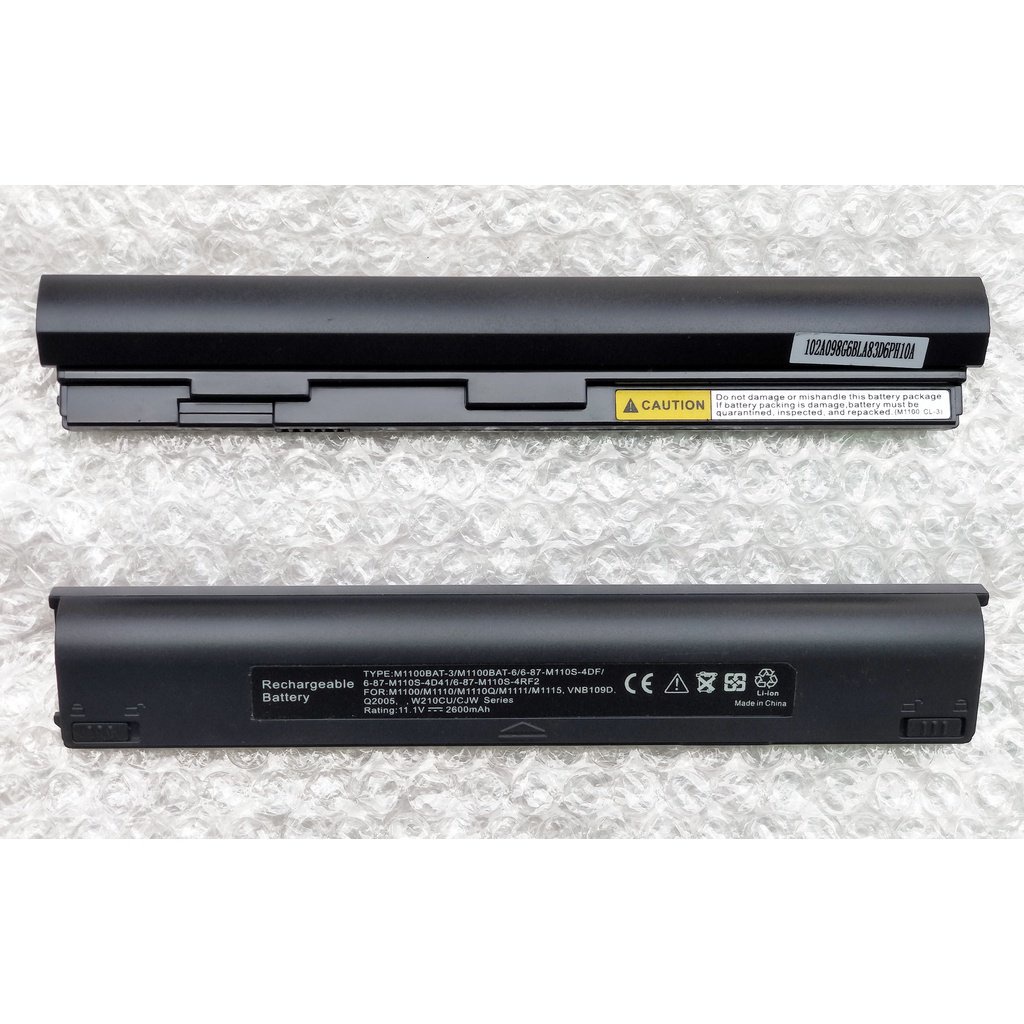 Laptop Battery For CLEVO NEO M1100 M1110 M1111 M1115 Series M1100BAT-3 ...