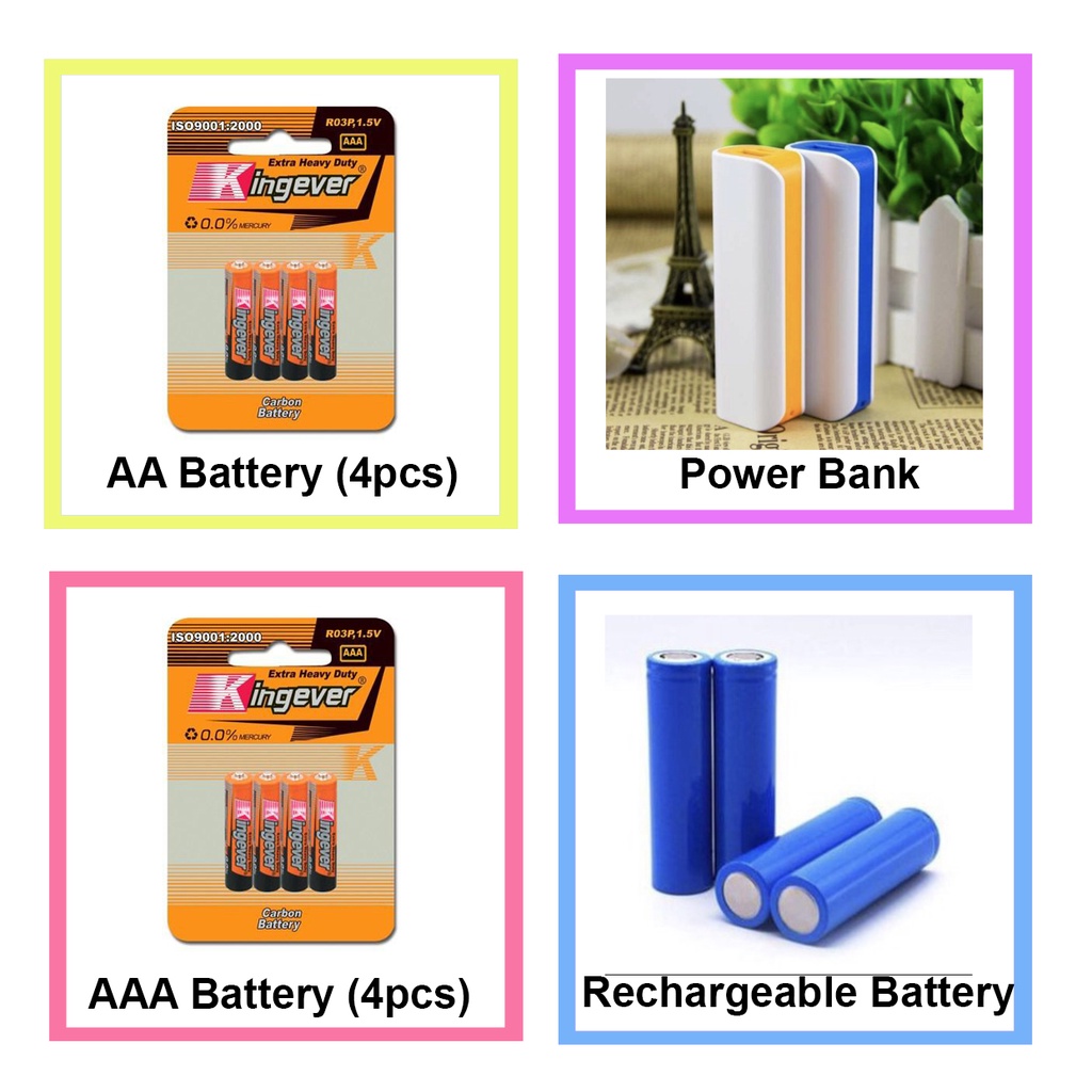 Battery Packs - Heavy Duty Battery Power Bank Rechargeable | Shopee ...