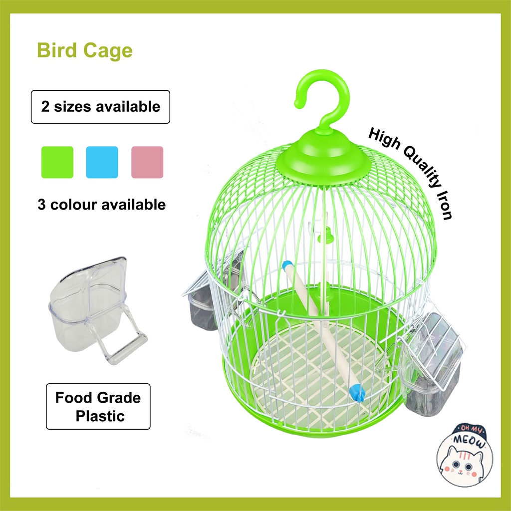 Round Bird Cage / Bird Cage / Serindit Bird Cage | Shopee Philippines