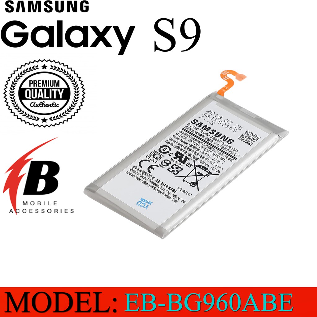 Samsung Galaxy S9 Battery EB-BG960ABE (OEM) | Shopee Philippines