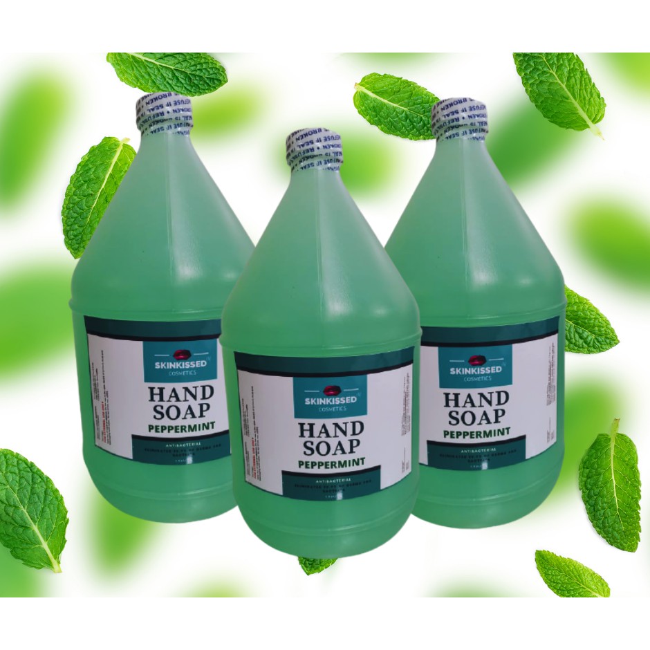 Hand Soap PEPPERMINT Antibacterial 1Gallon | Shopee Philippines