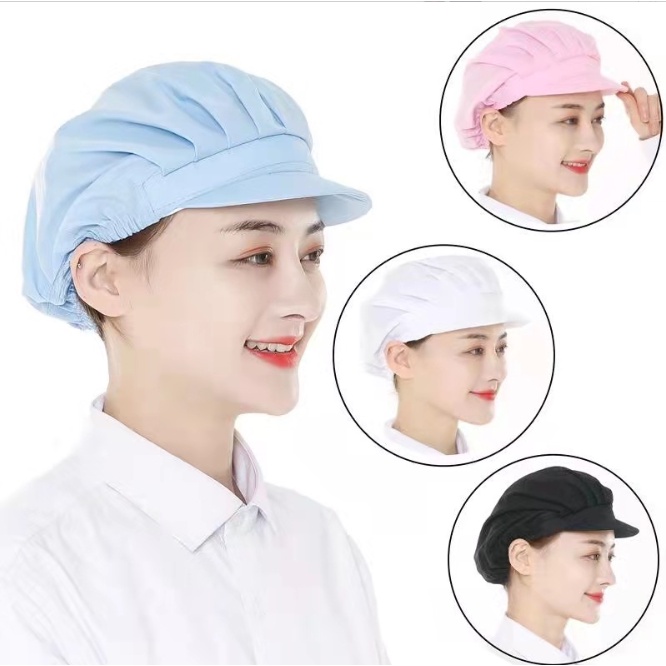 Ready Stock Chef hat cake store restaurant waiter bakery work clothes ...