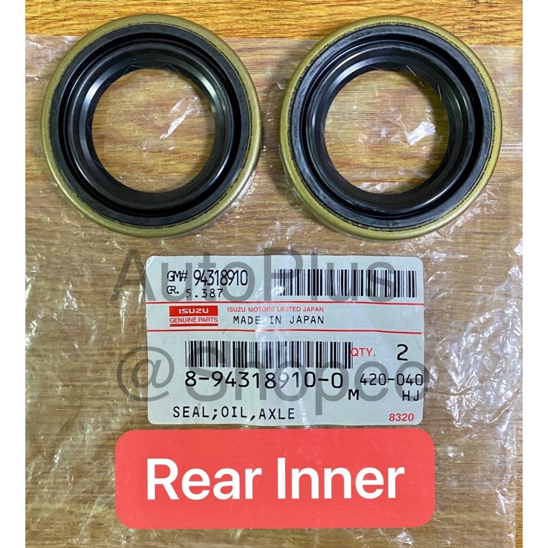Front & Rear Hub Oil Seal (2pcs each) (4x2): Crosswind, TFR, Fuego ...