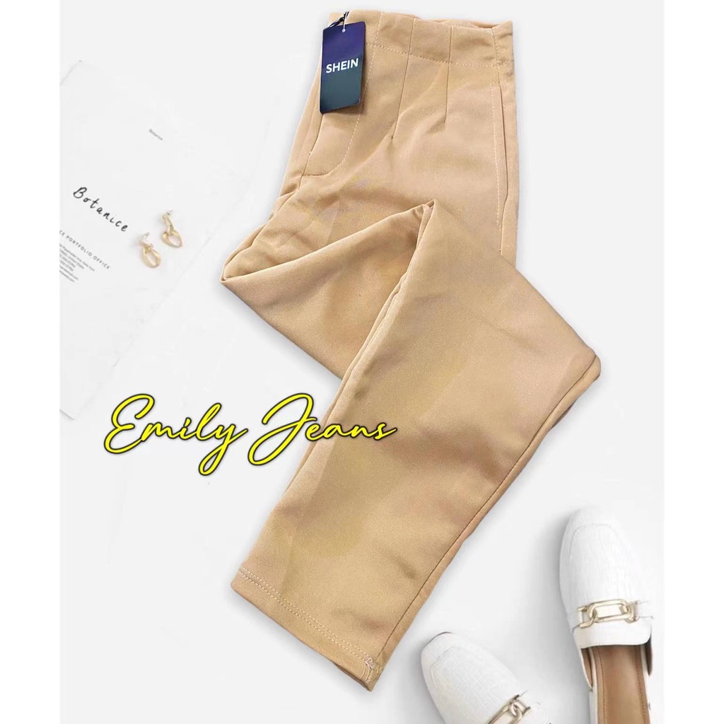 EMILY Dupe INSPIRED Trouser Pants BESTSELLER 10318 | Shopee Philippines
