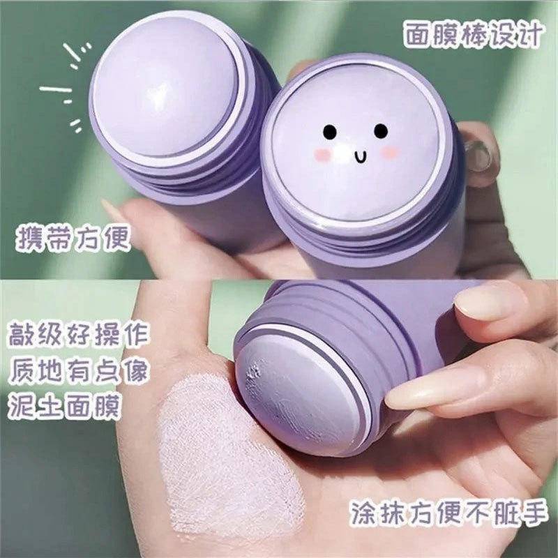 Solid facial mask stick, mud film, green tea facial mask, clean pores ...
