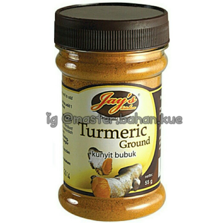 Jay's Turmeric Ground / Turmeric powder 55g | Shopee Philippines