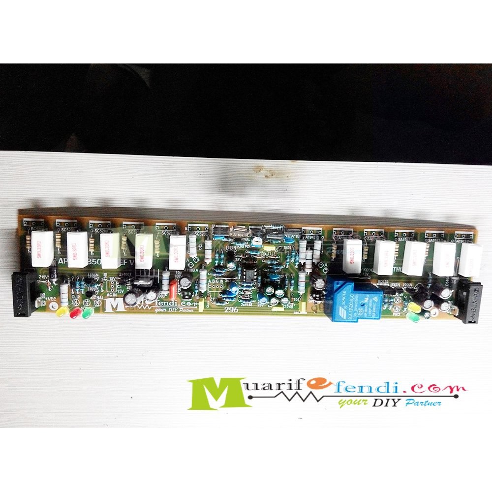 APEX B500 B 500 TEF B500TEF V3A 2SC5200 2SA1943 MJL METAL FILM | Shopee ...