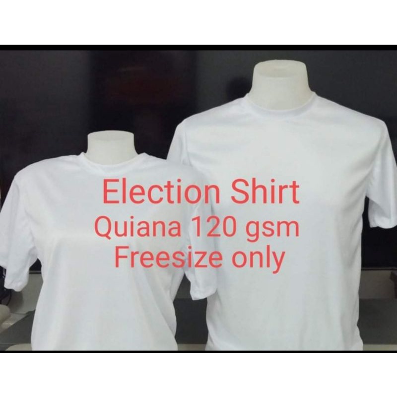 ElectionShirt(Quiana120gsm)AkiztahAtbp | Shopee Philippines