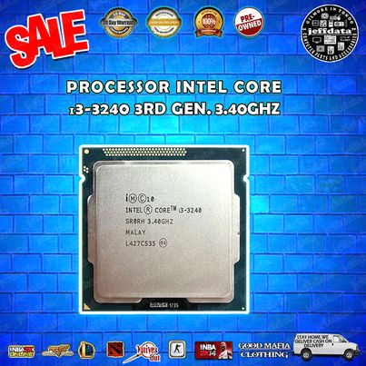 Processor Intel core i3 - 3rd gen Socket 1155 for desktop assorted ...