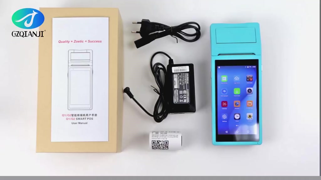 Android 8.1 Portable POS PDA Smart Invoice Printer Terminal Wireless ...