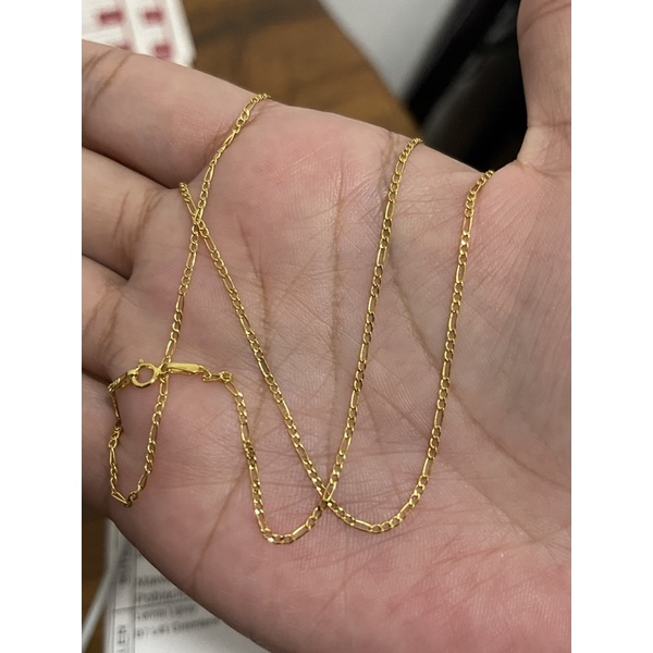 18k Saudi Gold Necklace | Shopee Philippines