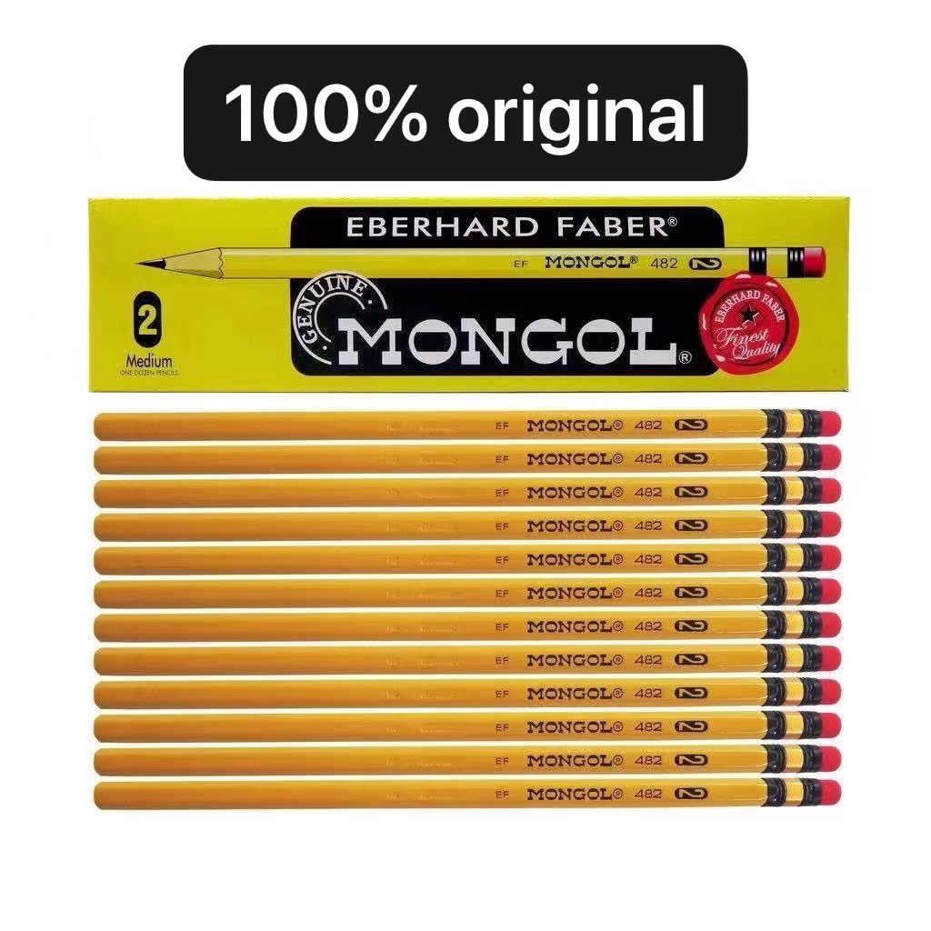 Mongol Pencil #2 Original 12pcs/box | Shopee Philippines