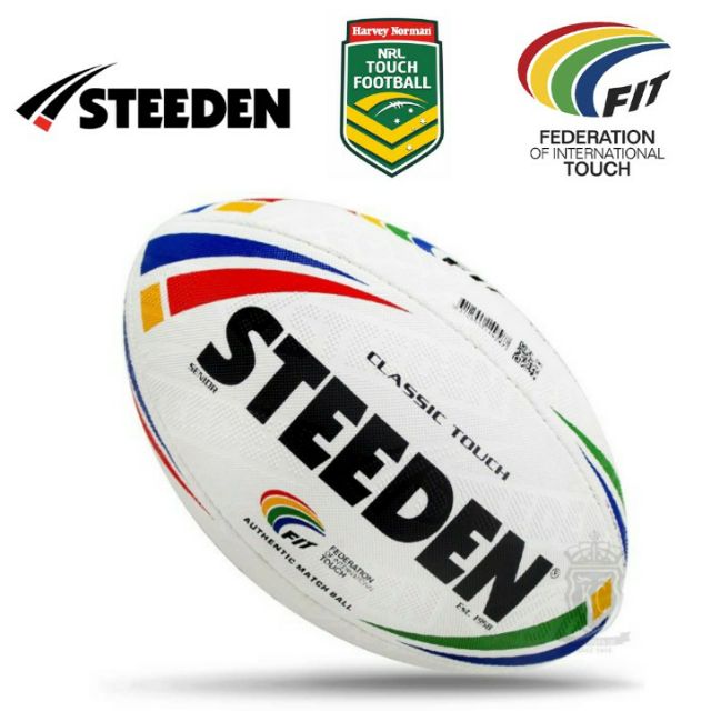 Steeden Classics Touch Rugby Ball - FIT Official Match Ball - Bola ...