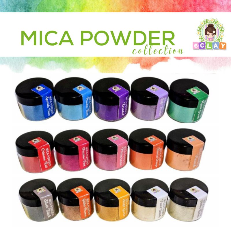 MICA POWDER PIGMENT 5ml/20ml FOR RESIN and OTHER CRAFTS & APPLICATION ...