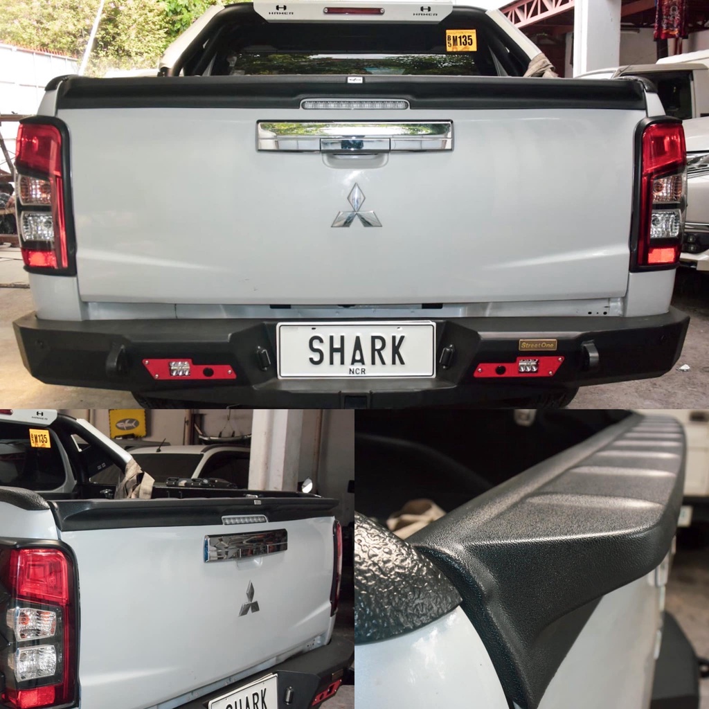 Strada 2019-2023 100% Genuine Shark Brand Rear Tail Gate Spoiler / Rear ...