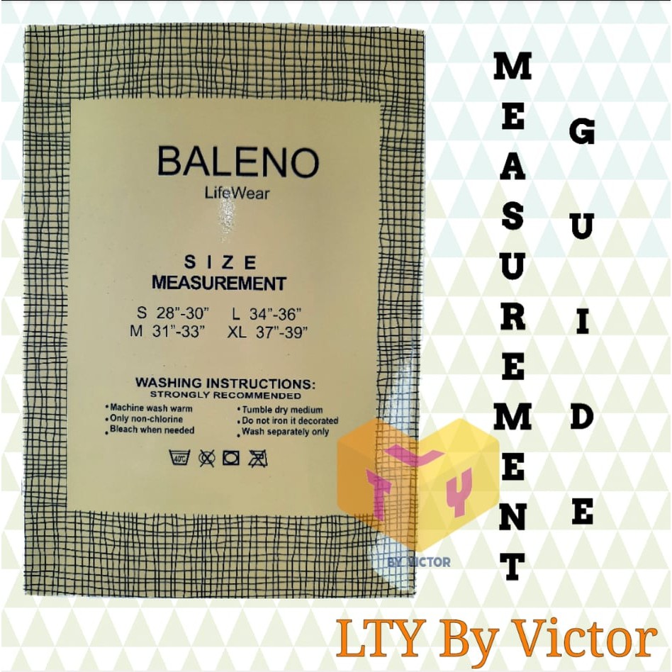 100% ORIGINAL 3-in-1 BALENO BRIEFS UNDERWEAR FOR TEENS AND MEN ( ADULT ...