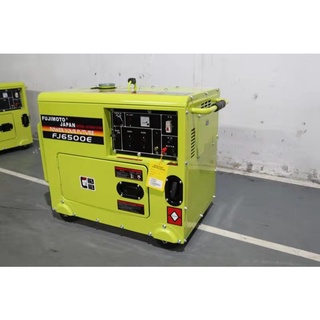 FUJIMOTO DIESEL GENERATOR SILENT TYPE 6.5KVA FJ6500E 100%COPPER ...